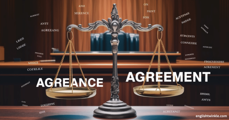 Agreeance vs Agreement: Understanding the Difference - English Twinkle