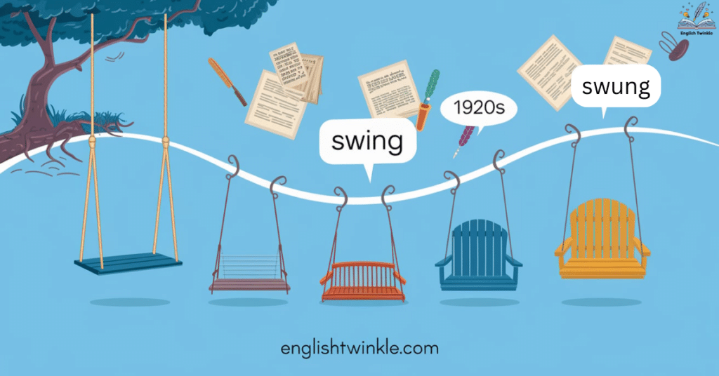 What is the past tense of swing? Is it swing, swang or swung? - English ...