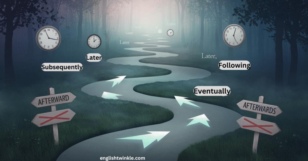Afterward vs Afterwards: Is There any Difference? - English Twinkle