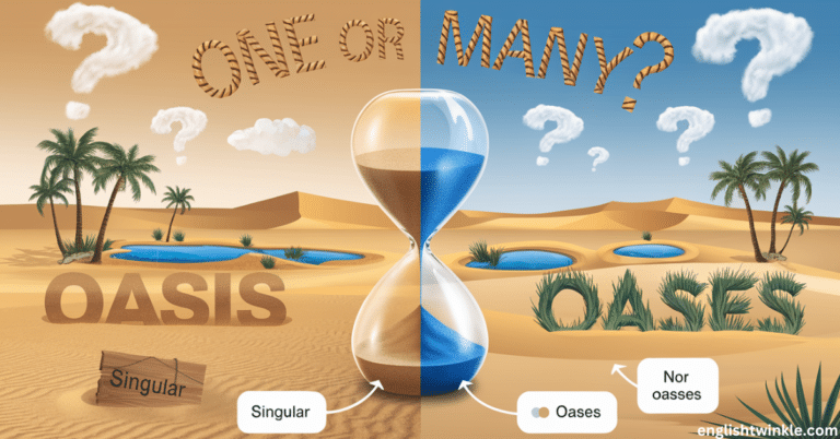 What is the plural of oasis?: Unravelling the Mystery - English Twinkle