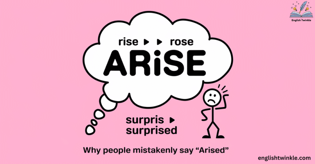Arised or Arose: What’s the Correct Past Tense of Arise? - English Twinkle