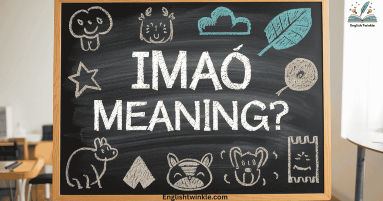 IMAO Meaning: Understanding the Internet's Slang - English Twinkle