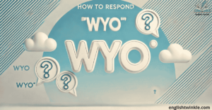 WYO Meaning in Text: Usage, and Examples - English Twinkle